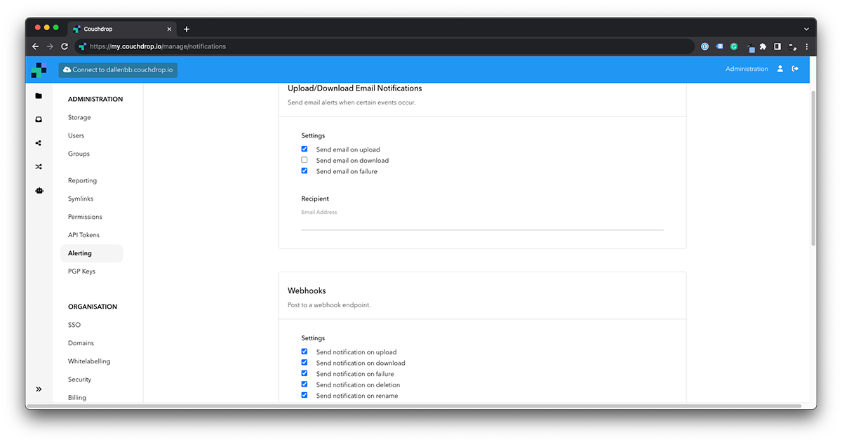 How to Create a Secure File Share Portal for SharePoint Using Couchdrop